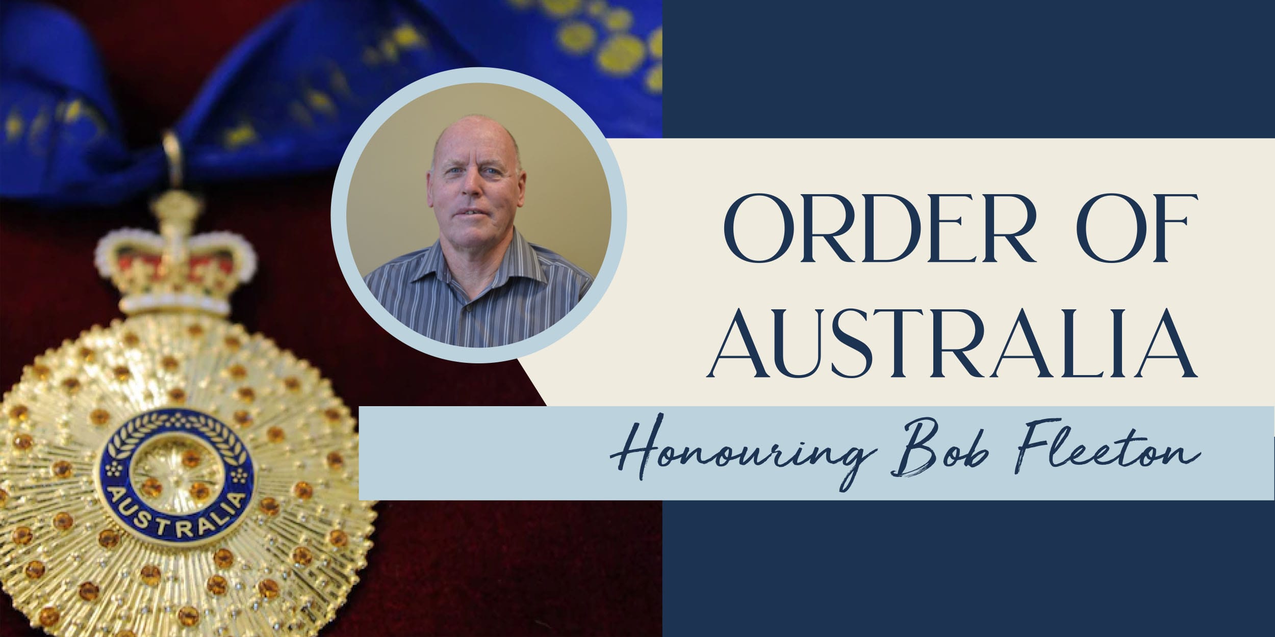 Robert Fleeton Awarded Medal of the Order of Australia - Sporties