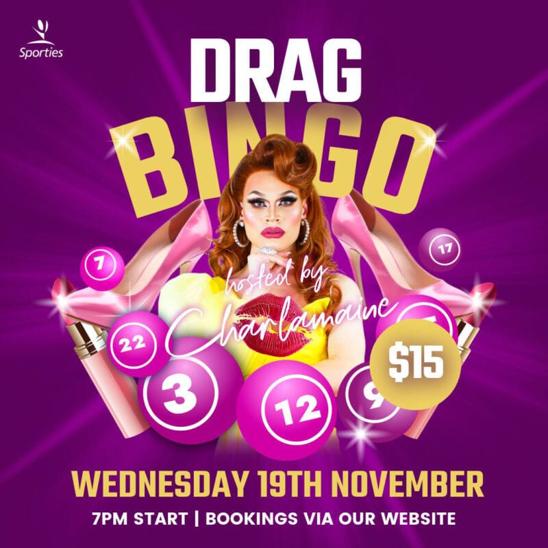 Drag Bingo - Sporties
